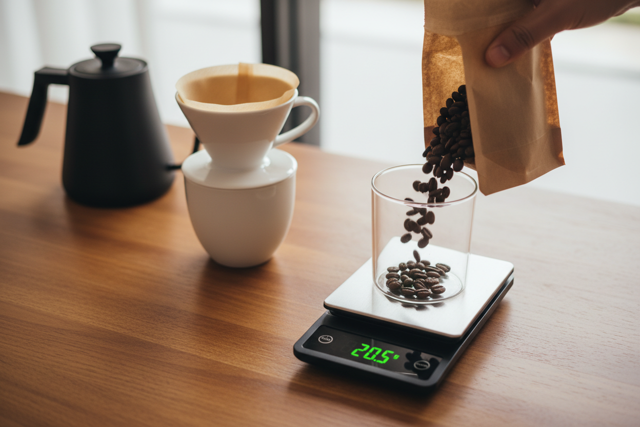How to use a scale to make great coffee