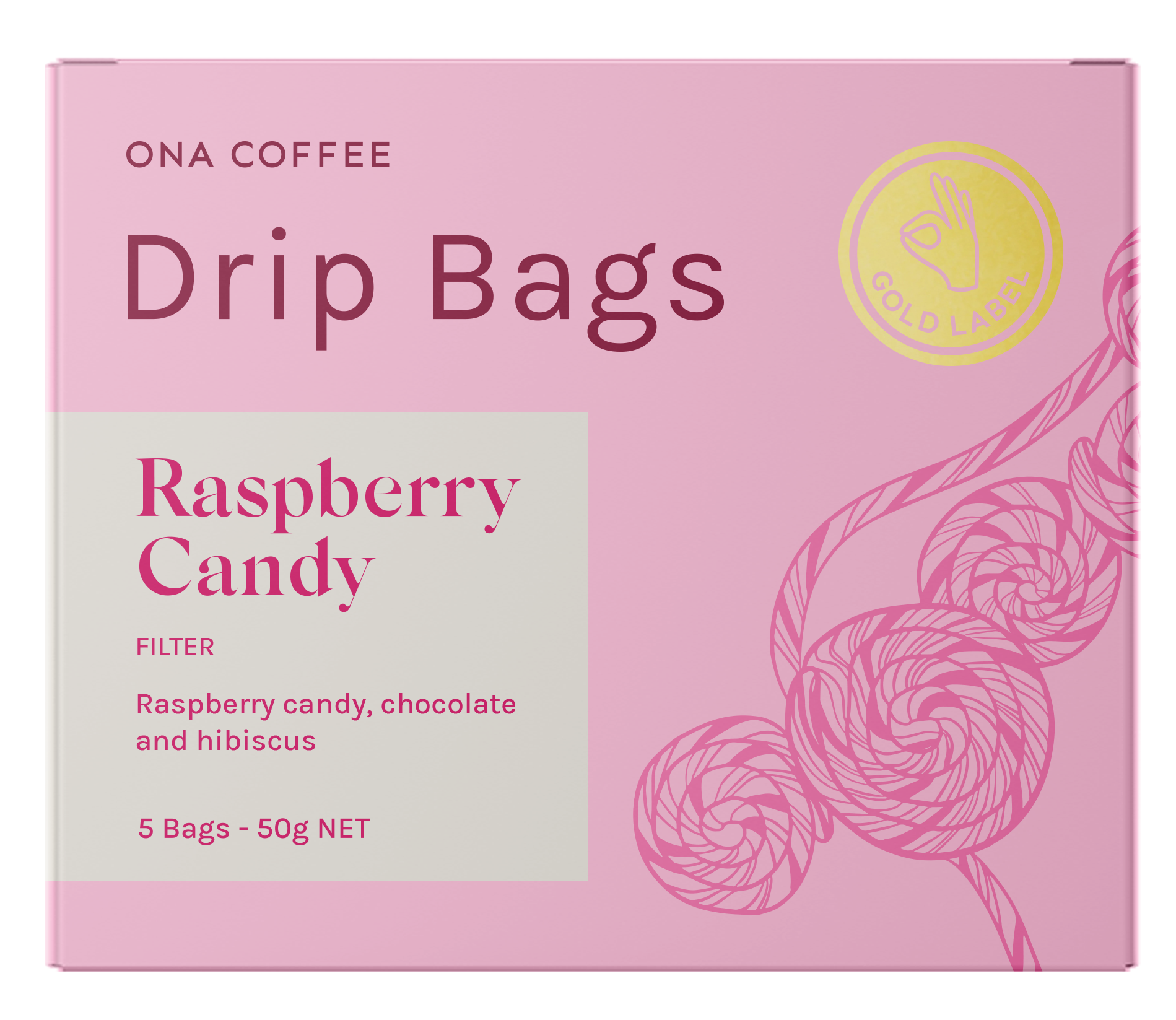 Filter Drip Bags - Raspberry Candy